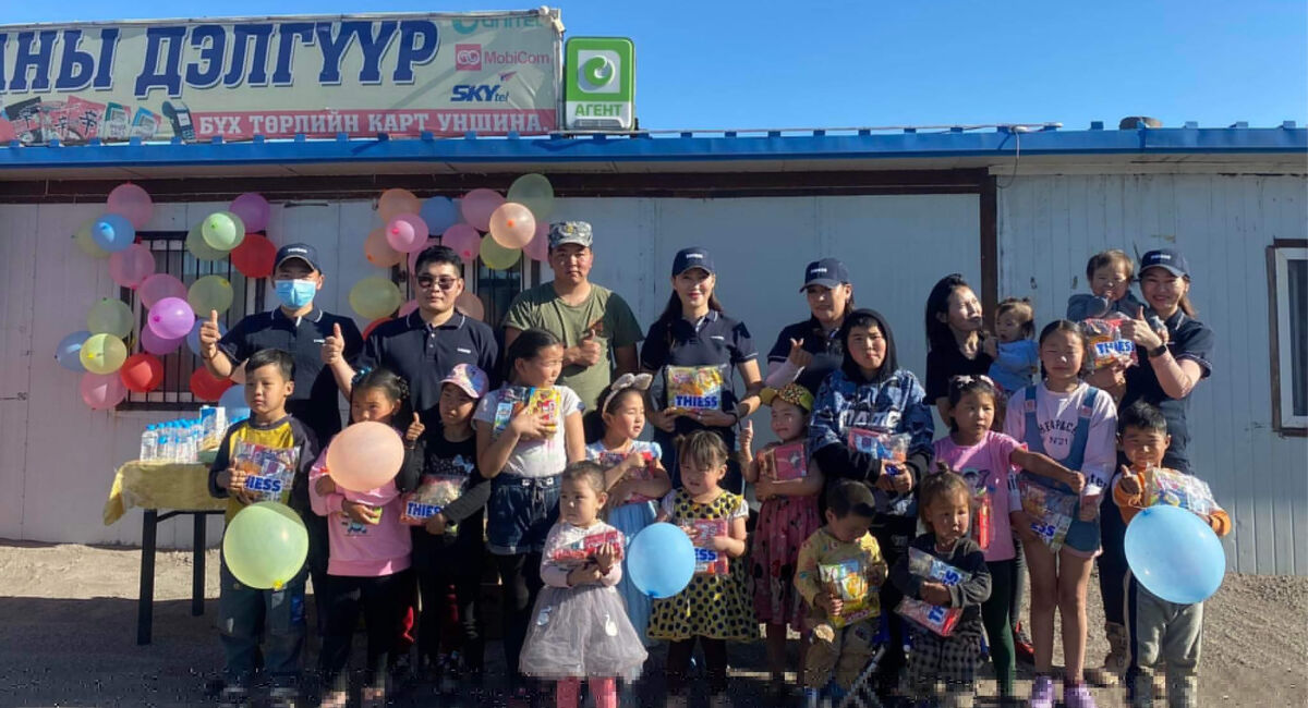 Thiess Care delivers joy on Children's Day in Mongolia - Thiess 90 Years