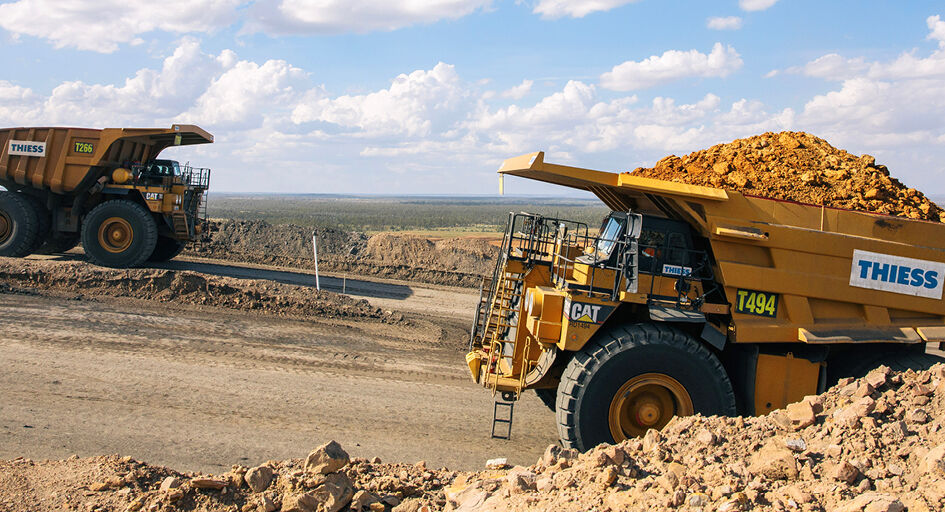 Thiess secures 4-year contract extension at Caval Ridge - Thiess 90 Years