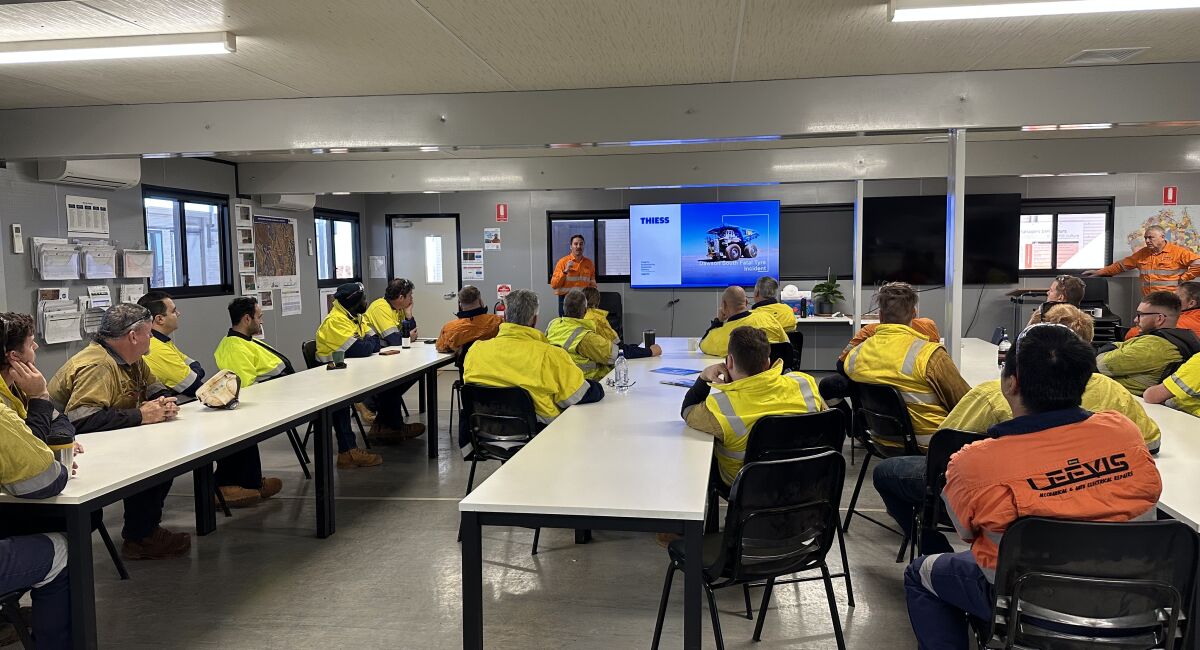 Empowering people to speak up and put safety first - Thiess 90 Years