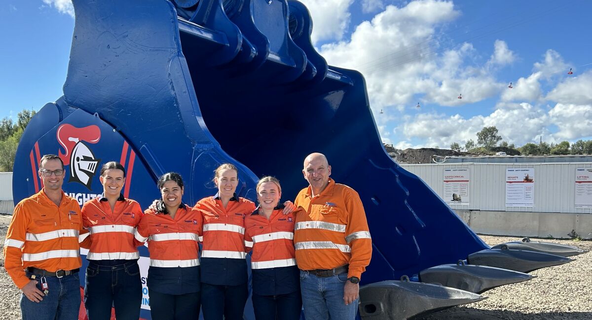 Thiess renews NRLW Newcastle Knights sponsorship for 2025 - Thiess 90 Years