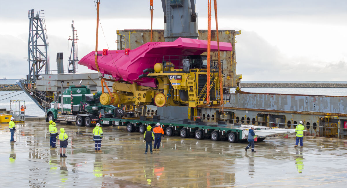 Thiess delivers their first zero-hour rebuilt trucks - Thiess 90 Years
