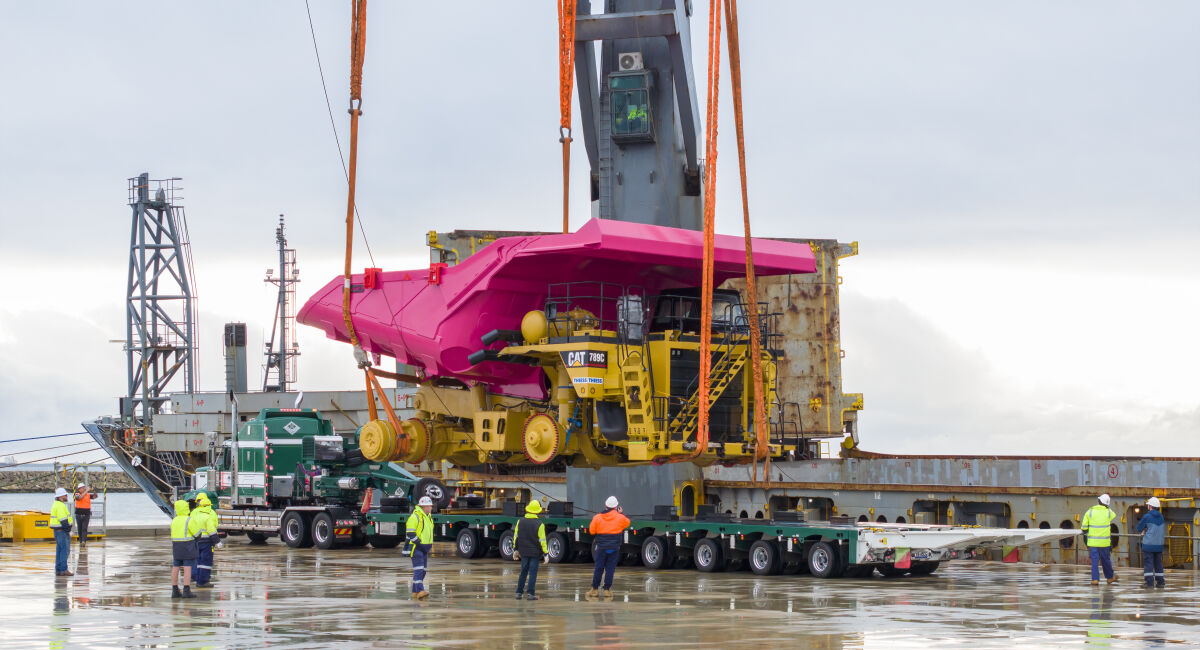 Thiess delivers first zero-hour rebuilt trucks - Thiess 90 Years